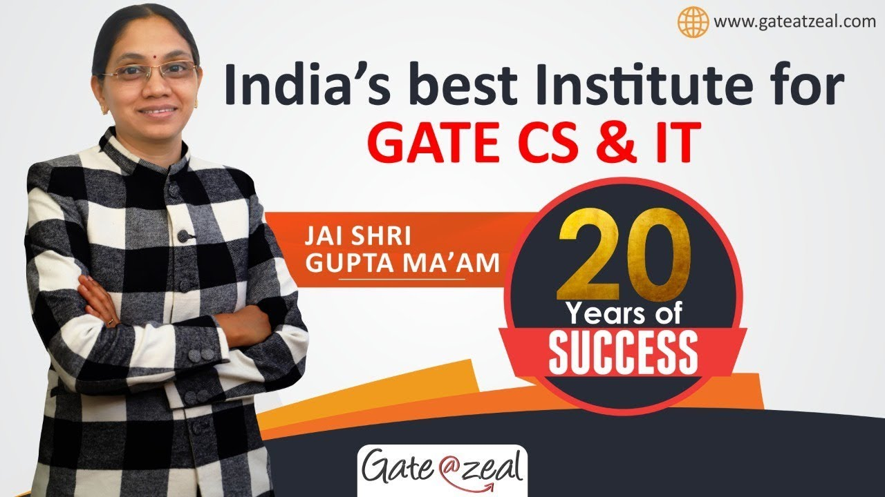 Best GATE CSE coaching : Gate at Zeal - Gate at Zeal- India's #1 ...