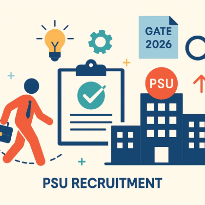 PSU Recruitment through GATE 2026 | Gate At Zeal